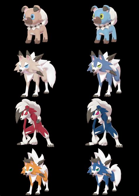 Pokémon Go Lycanroc Can Evolve Lycanroc Dusk Midday Midnight Form
