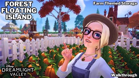 Forest Floating Island Farm Themed Storage Disney Dreamlight Valley
