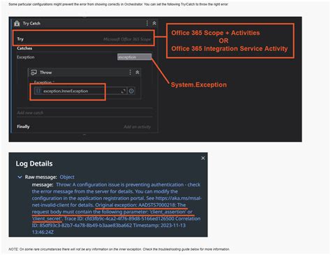 Find Files And Folders General Exception While Processing Activities