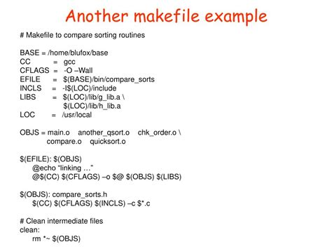 Ppt The Makefile Utility Powerpoint Presentation Free Download Id749814 Ppt The Makefile Utility Powerpoint Presentation Free Download Id749814