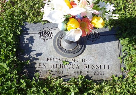 Ellen Rebecca Russell 1921 2007 Find A Grave Memorial