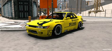 Rocket Bunny S13 V2 Yellow Replica Rcarparkingmultiplayer
