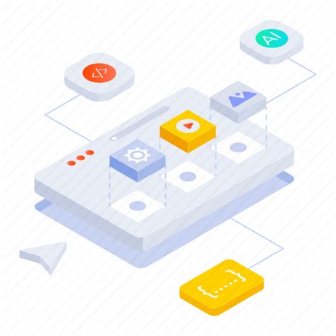 custom coding interface layout development programming icon