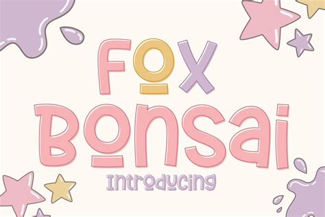 Font Fox Bonsai Download And Install On The Web Site