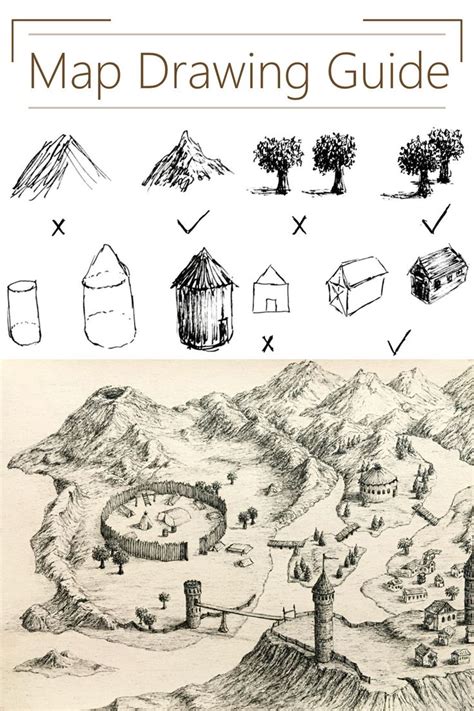 How To Draw Maps Fantasy Map Map Sketch Fantasy Map Drawing Ideas