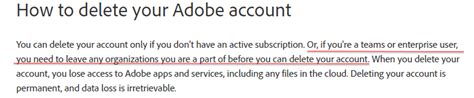 Delete Adobe Account Adobe Community 13526691