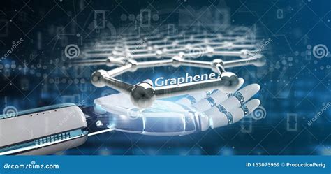 Graphene Structure Seamless Tile Schematic Graphene Structure Cartoon