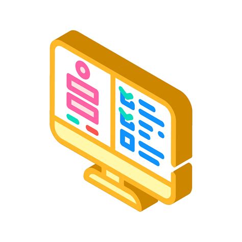 Usability Testing Ux Ui Design Isometric Icon Vector Illustration