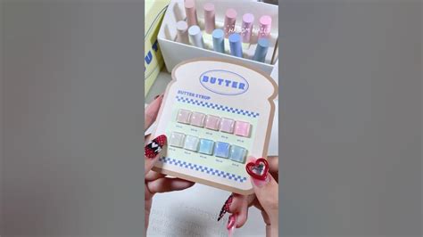 버터 네일 바르기🍞 Asmr Youtube