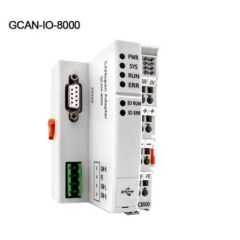Gcan Io 8000 Standard Canopen Adapter Plc Slave Device Io Coupler
