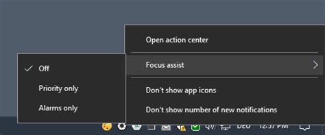 Manage Focus Assist On Windows 10 Ghacks Tech News