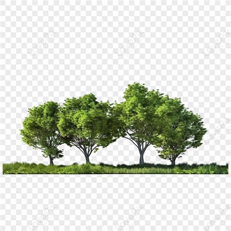 3ds Rendering Image Of 3d Rendering Trees On Grasses Field Object Grass And Trees Png Picture
