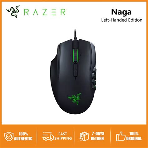 Original Razer Naga Left-Handed Edition Ergonomic MMO Gaming Mouse for ...