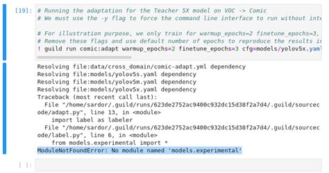 Modulenotfounderror No Module Named Modelsexperimental · Issue 1 · Abanitalebisimrod · Github