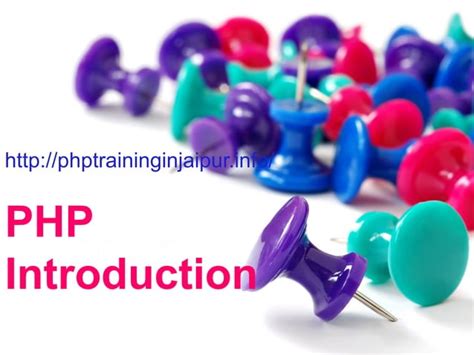 Introduction About Php Ppt