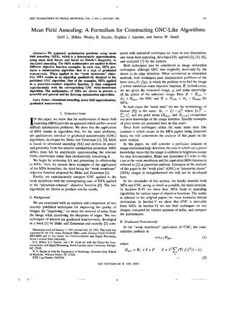 Pdf Mean Field Annealing A Formalism For Constructing Gnc Like Algorithms Dokumentips