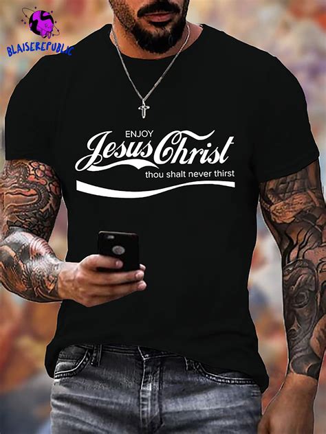 Enjoy Jesus Christ Tee Jesus Christ Shirt Christian Shirt Jesus