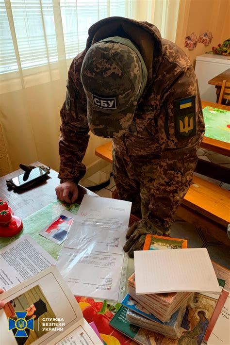 Під час обшуку церковних приміщень у Чорнобаївці СБУ знайшла докази співпраці з окупаційної