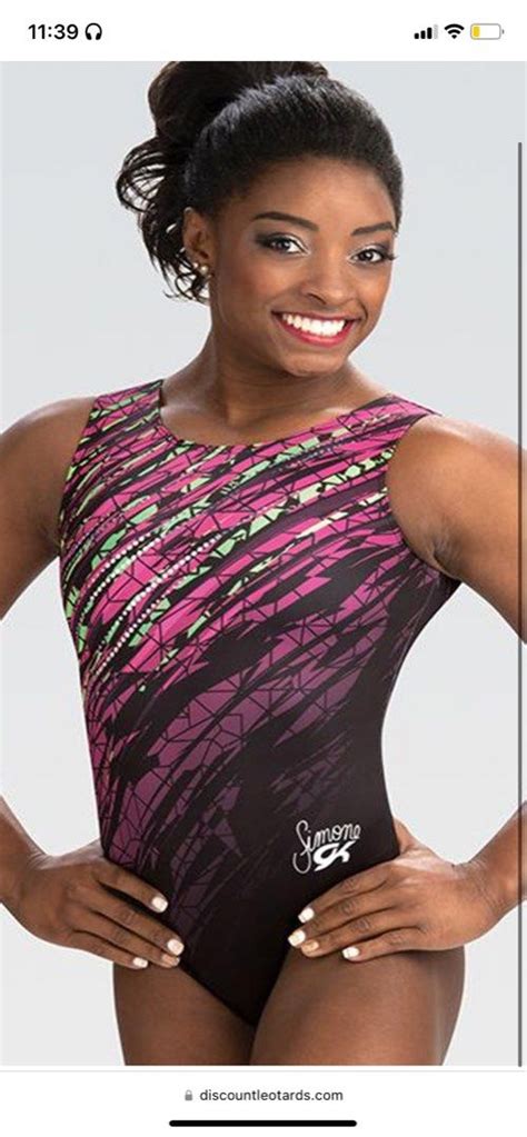 Simone Biles Gk Elite Gymnastics Leotard E3822 Womens Fashion