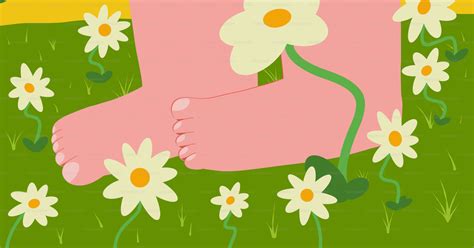 꽃이 달린 사람의 다리 그림 벡터 Unsplash의 바깥 이미지