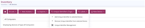 Find Devices With Unique Identifiers Help Portal