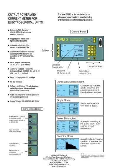 OUTPUT POWER AND CURRENT