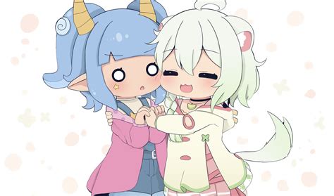 Laimu And Hackerling Indie Virtual Youtuber And 1 More Drawn By Poco