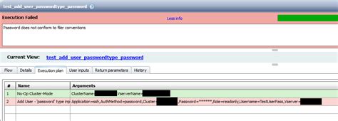 Solved Wfa Input Type Of Password Issues Netapp Community