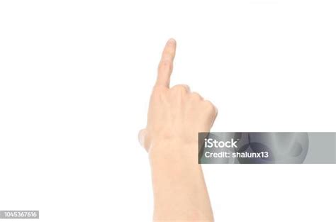 제스처 주제 인간의 손 제스처를 보여주는 첫 번째사람이 스튜디오에 고립 된 흰색 배경 목록 광고에 대한 스톡 사진 및 기타 이미지 Istock
