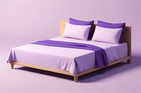 Premium Photo Pillow On Bed