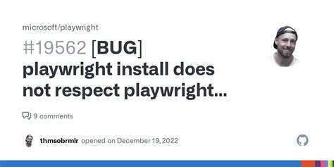 Bug Playwright Install Does Not Respect Playwright Version In Package Json Issue