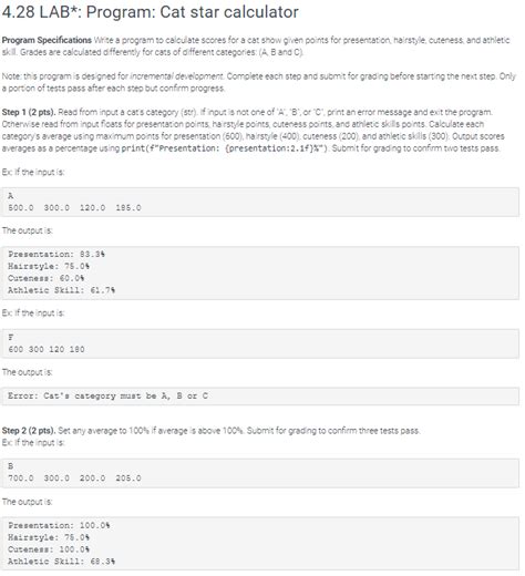 Solved Program Specifications Write A Program To Calculate