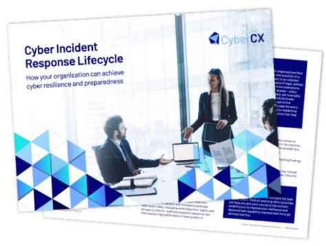 Cyber Incident Response Lifecycle Cybercx
