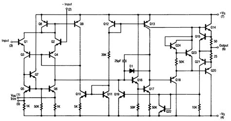 Schematic Of 741 Operational Amplifier Download Scientific Diagram Riset