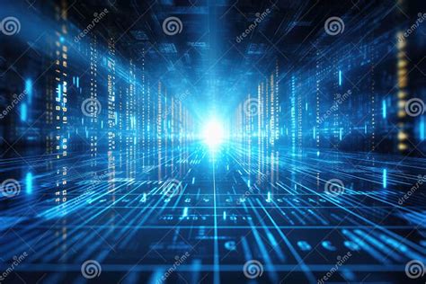 abstract technology background with binary code 3d rendering toned image abstract digital