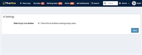Ability To Disable New Case Empty Case · Issue 449 · Thehive Projectthehive · Github