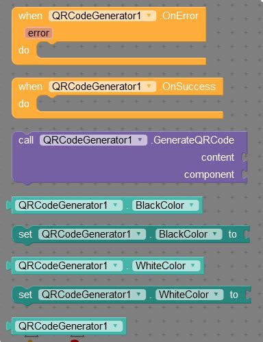 FREE QRCodeGenerator Extension Extensions MIT App Inventor Community