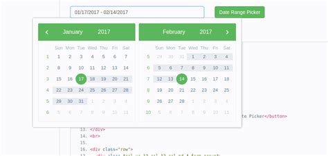 Daterangepicker Can Select A Two Month Date Range Only · Issue 3745 · Valor Softwarengx
