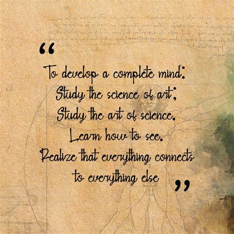 Inspiring Leonardo Da Vinci Art Quotes