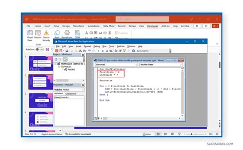 05 Edit Macro In Powerpoint Slidemodel
