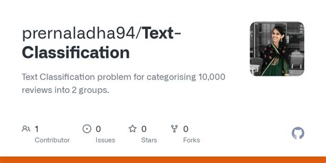 GitHub Prernaladha Text Classification Text Classification Problem For Categorising