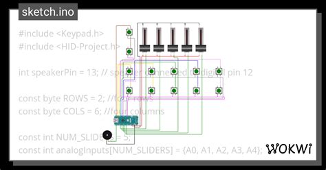 Deej Wokwi Esp32 Stm32 Arduino Simulator