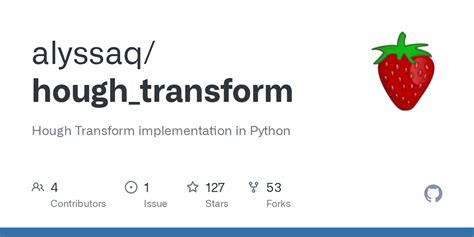 github alyssaq hough transform hough transform implementation in python