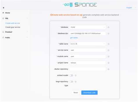 Sponge Documentation