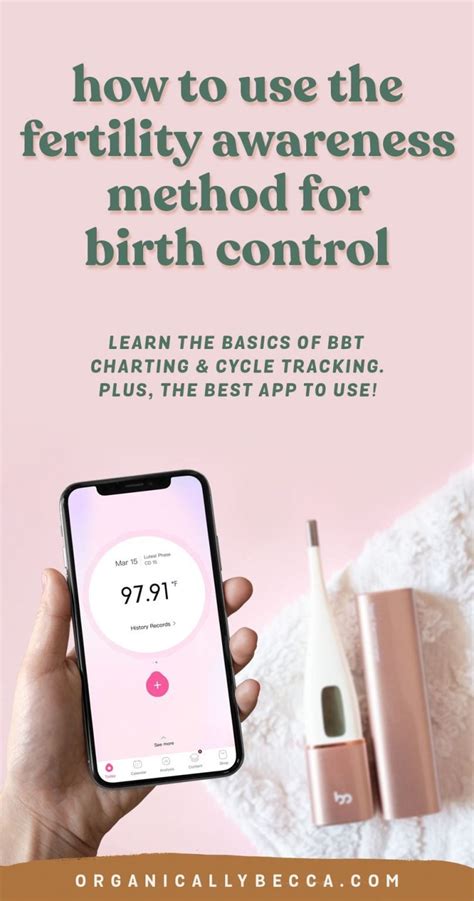 Fertility Awareness Method And Best Bbt App • Organically Becca