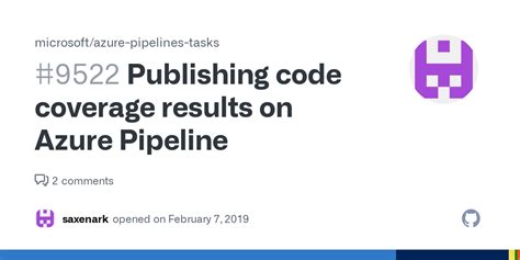 Publishing Code Coverage Results On Azure Pipeline · Issue 9522
