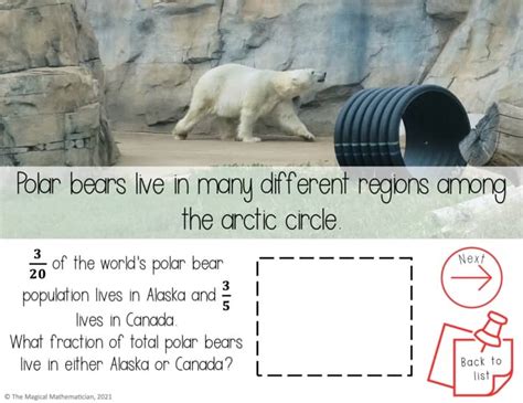 Real World Rational Numbers Operations Field Trip To Zoo Digital And