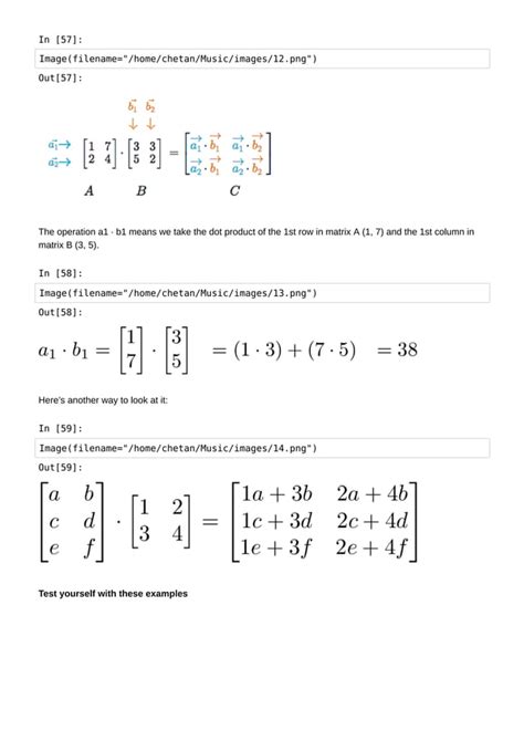 An Introduction Linear Algebra For Neural Networks And Deep Learning Pdf Physics Science
