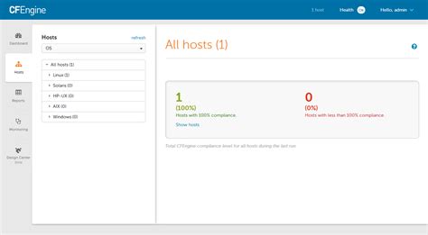 Cfengine 37 Documentation Hosts And Health