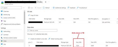 Azure Vm With Vhd Image Not Showing The Extra Added Disk Microsoft Qanda